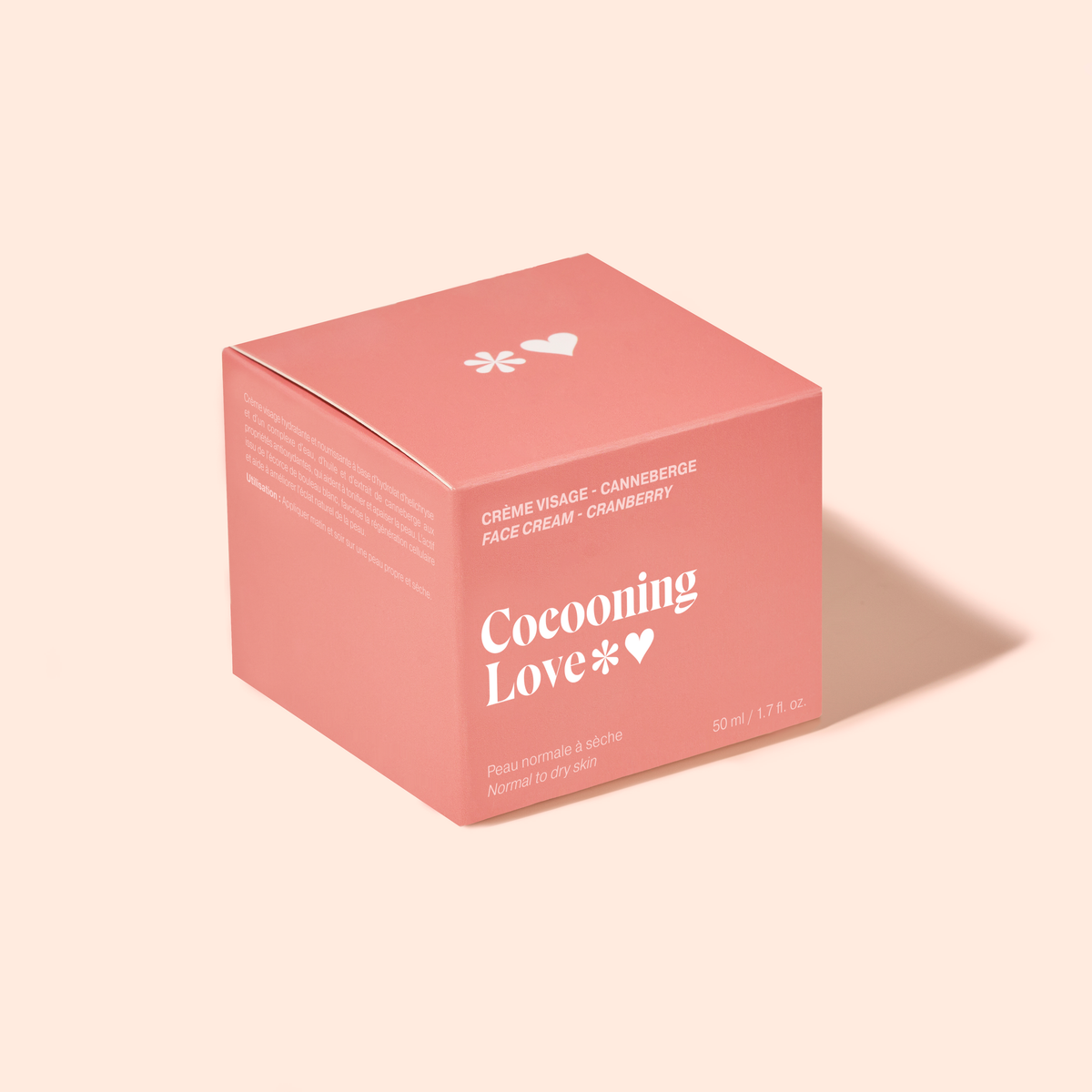 Face cream for normal to dry skin - Cocooning Love (Les Produits) inc.